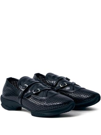 Kiko Kostadinov mocassins en cuir - Noir