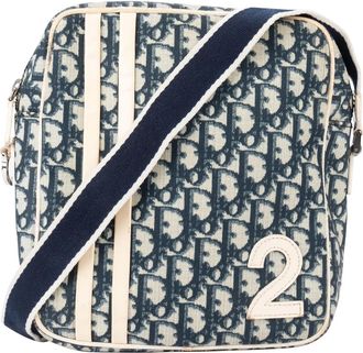 Dior Crossbody Bags - Christian Dior Trotter Monogram No. 2 Crossbody Ba - Gr. unisize - in Bunt - f&uuml;r Damen