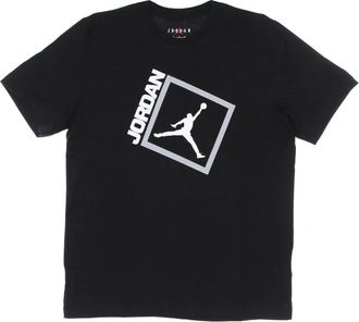 Nike Jordan Homme, Tops, Noir, Taille: XL T-shirt Jumpman Box &agrave; Manches Courtes