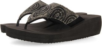 Gioseppo BUCCHERI Damen Flip-Flops, Schwarz, 39 EU, Schwarz, 39 EU