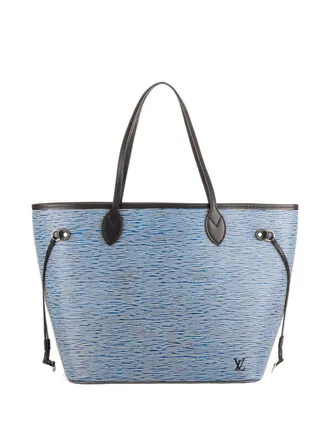 Louis Vuitton sac cabas Neverfull MM - Bleu