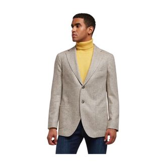 Brooks Brothers Wollmischungs-Sportjacke - - Jackets - Herren - Grau - 3XL