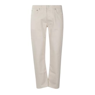 Fortela Homme, Jeans, Beige, Taille: W35 Pantalon en denim &agrave; cinq poches