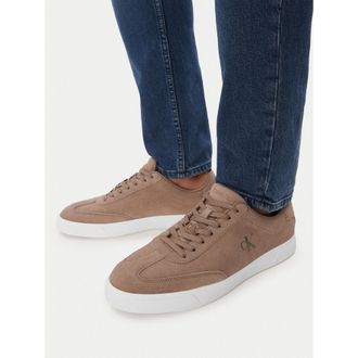 Calvin Klein Sneakers Calvin Klein Low Prof Cupsole Wt Su HM0HM02201 Beige