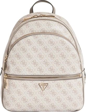 Guess Femme, Sacs, Beige, Taille: ONE Size Manhattan II Large Backpack