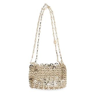 Paco Rabanne Femme, Sacs, Jaune, Taille: ONE Size Iconic 1969 Nano Pochette