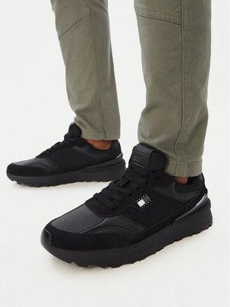 Tommy Jeans Sneakers Tommy Jeans Mix Runner EM0EM01775 Schwarz