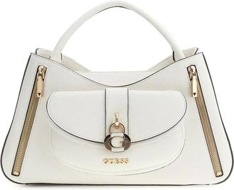 Guess Femme, Sacs, Blanc, Taille: ONE Size Jessa Handbag