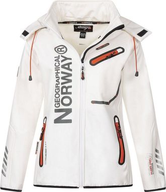 Geographical Norway Softshelljacke Damen Outdoor Windbreaker Regen Funktions Jacke RN