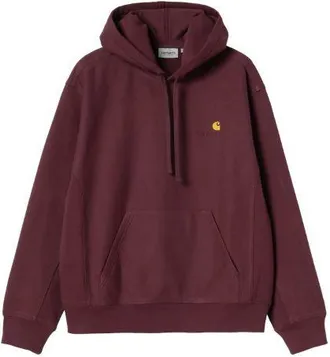 Carhartt Work in Progress Carhartt | Hooded American Script Sweat - L US
