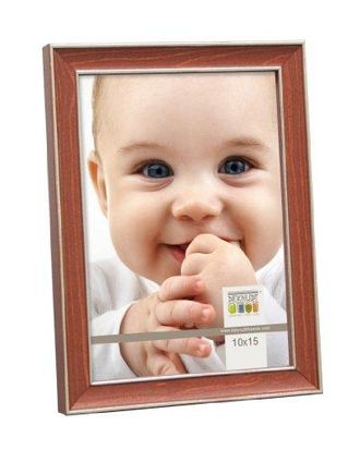 Deknudt Frames Deknudt Rahmen S41Gh2-20.0X25.0 Hellbraun + Silberne Innenkante