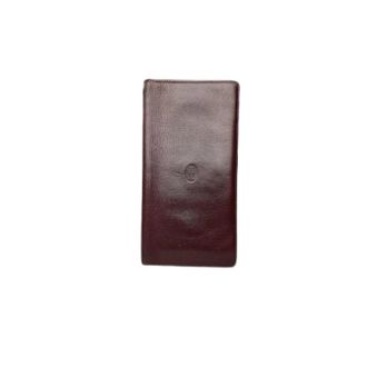 Cartier Portefeuille en cuir vintage Pre-owned - Femme - Pre-owned - Rouge - Taille: ONE Size