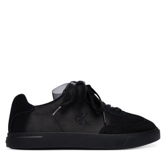 Calvin Klein Sneakers Calvin Klein Low Pro Cupsole Wt Satin Mix HW0HW03288 Schwarz