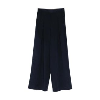 Max Mara Palude Wide Hosen - - Trousers - Damen - Blau - XS