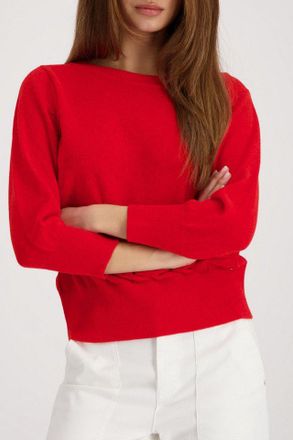 Monari Strickpullover Strickpullover mit 3/4 Arml&auml;nge - Regular Fit