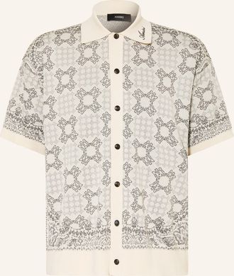 Amiri Amiri Strickhemd Comfort Fit beige