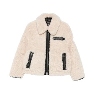 Save The Duck Femme, Vestes, Beige, Taille: 38 FR Veste Hester