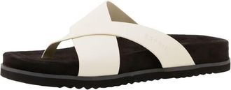 Esprit Damen modischer Tieffußbett Slipper, 290 Light Beige, 42 EU