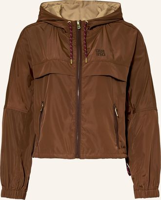 Oui Jacke braun