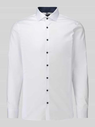Olymp No. 6 Super Slim Fit Businesshemd aus Baumwoll-Mix