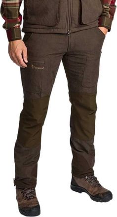 Pinewood Herren Caribou Hunt Hose - Jagdhose Herren - mit 4-Wege-Stretch und praktischen Taschen für viel Stauraum für Jagdzubehör - verstellbare Passform für 