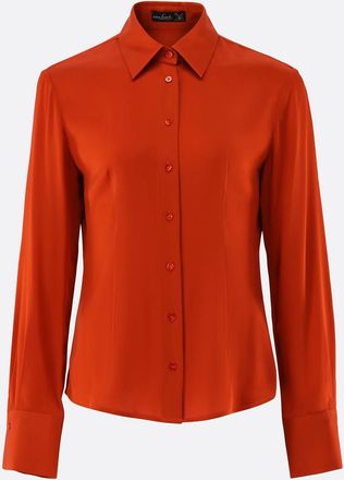 van Laack Hemdbluse aus Seide mit Stretch
