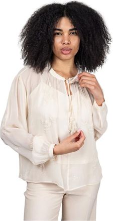Seventy Femme, Blouses et Chemises, Blanc, Taille: 40 FR Blouses