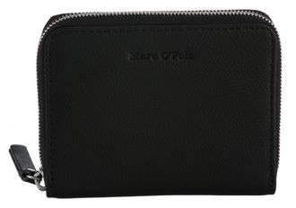 Marc O'Polo Geldb&ouml;rse Ellis, Damen, schwarz, Glattleder, MARC OPOLO ACCESSORIES, Kleinlederwaren, Damen Portemonnaie, Geldbeutel mit Rundum-Rei&szlig;verschluss