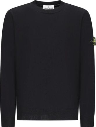 Stone Island Homme, Pulls, Noir, Taille: 2XL Pull Ras du Cou