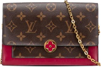 Louis Vuitton sac à bandoulière Flore Wallet On Chain (2020) - Marron