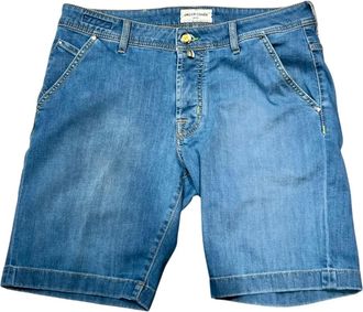 Jacob Cohen Homme, Shorts, Bleu, Taille: W35 LOU Bermuda