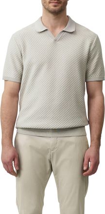 s.Oliver Gestricktes Poloshirt mit Struktur und B&uuml;ndchen