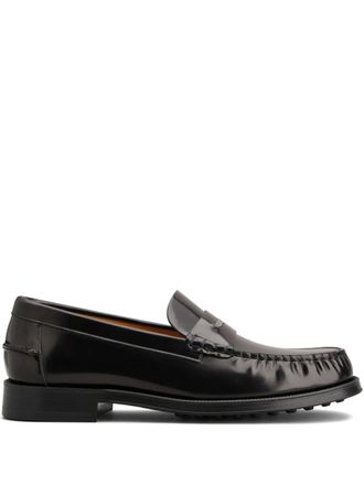 Tod's mocassins en cuir - Noir