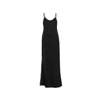 Off-white Jacquard-Kleid - - Dresses - Damen - Schwarzk - XS