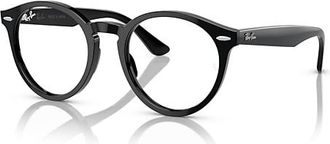 Ray-Ban Larry Optics Schwarz Fassung Klar Glas Polarisiert 49-21