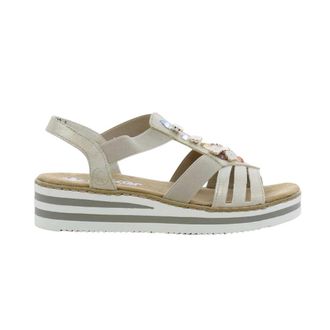 Rieker V0245 Z6 Wedges - - Shoes - Damen - Beige - 40 EU