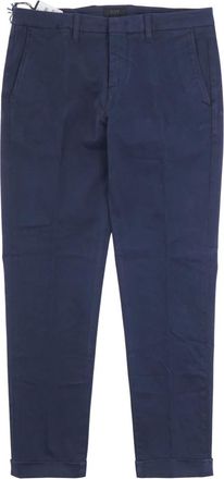 Fay Homme, Pantalons, Bleu, Taille: W35 Pantalon Chino