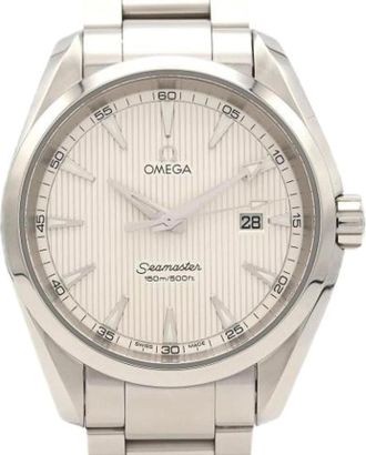 Omega Pre-owned Seamaster Aqua Terra - Homme - Pre-owned - Gris - Taille: ONE Size