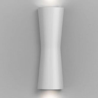 FLOS Applique Clessidra - Blanc - Fonte daluminium - Designer Antonio Citterio