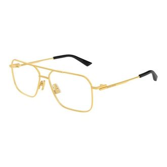 Bottega Veneta Homme, Accessoires, Jaune, Taille: 58 MM Optical Frame
