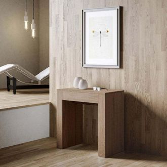 Itamoby Ausziehbare Konsole 78x47/299 cm Allin Quercia Natura