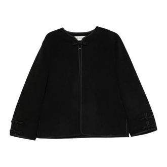 R&oacute;he Doppelseitige Pankou-Jacke - - Jackets - Damen - Schwarzk - XS