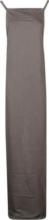 Rick Owens Femme, Robes, Gris, Taille: 36 FR Temple Long Dress