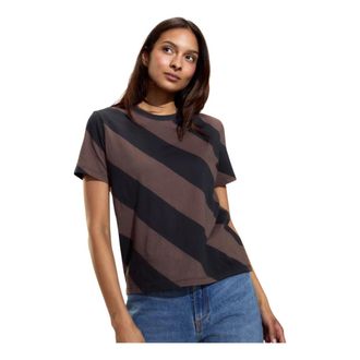 Cynthia Rowley Damen, Oberteile, Braun, XSGröße