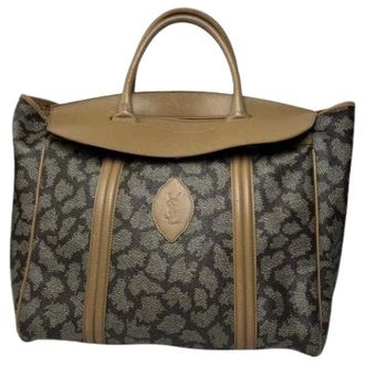 Saint Laurent Sac &agrave; main vintage en cuir doccasion - Femme - Pre-owned - Multicolore - Taille: ONE Size