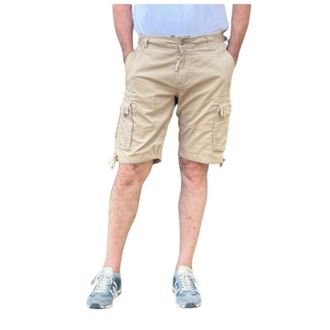 Aeronautica Bermuda Cargo - - Shorts - Herren - Beige - XL