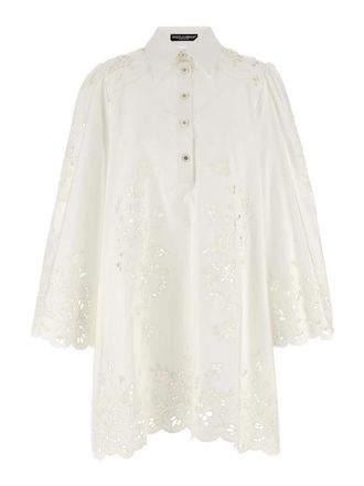Dolce & Gabbana Robe Courte - Blanc