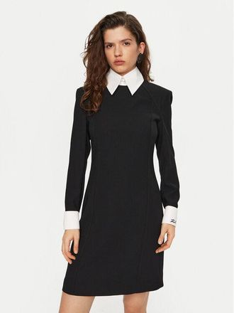 Karl Lagerfeld Kleid f&uuml;r den Alltag A1W13032 Schwarz Slim Fit