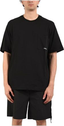 OAMC Oamc, Homme, Tops, Noir, Taille: L Peacemaker Pocket T-Shirt