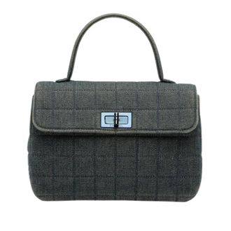 Chanel Pre-owned Square Quilted Denim Handbag - - Pre-owned - Damen - Blau - ONE SIZE